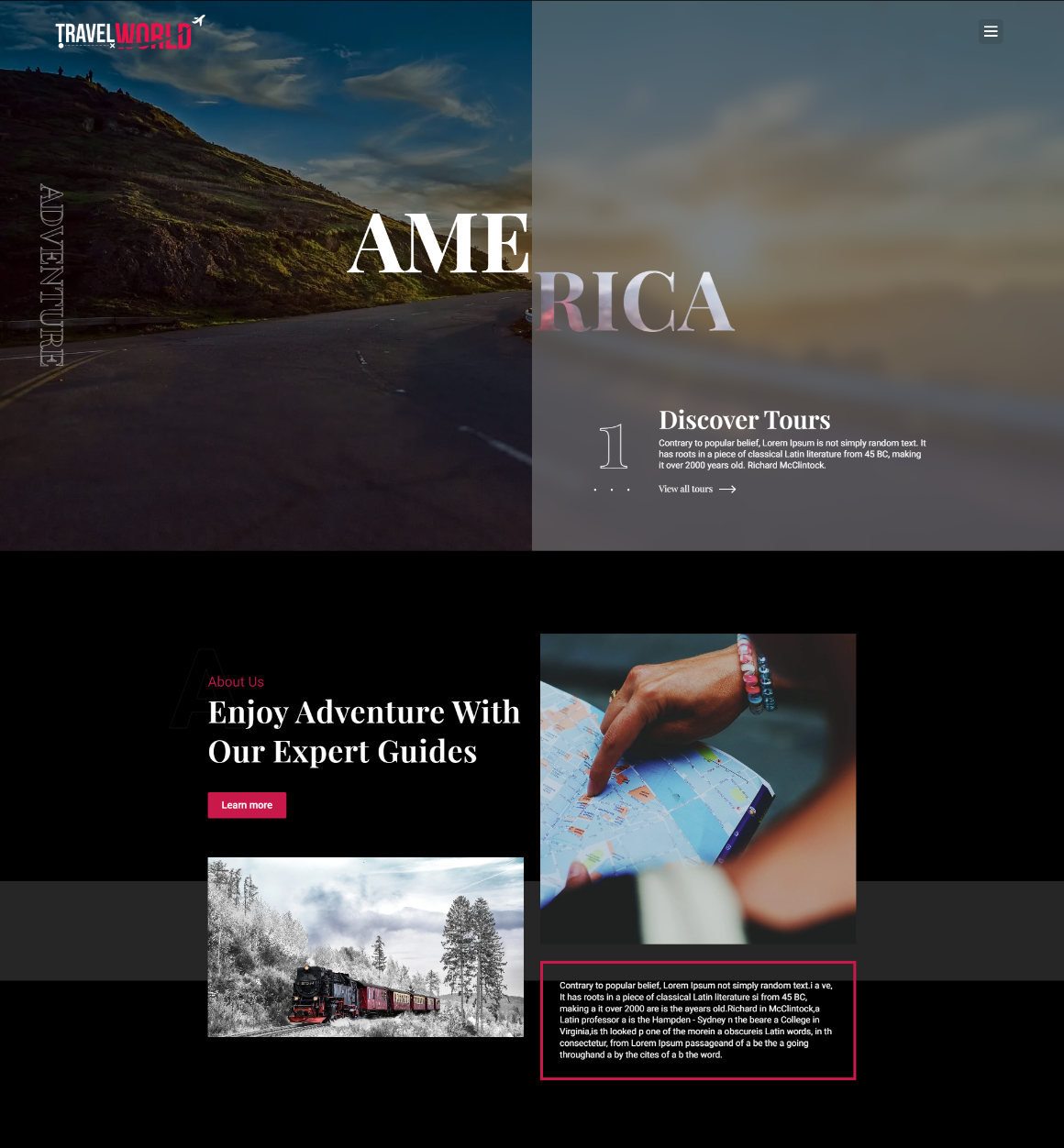 TravelWorld Theme by 2CUBE Studio