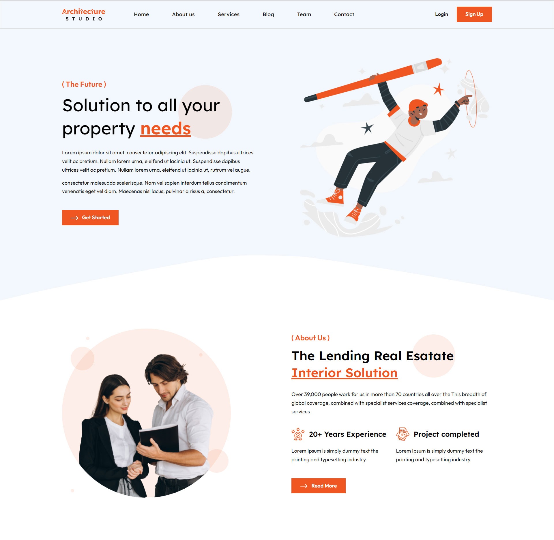 Architect Theme by 2CUBE Studio